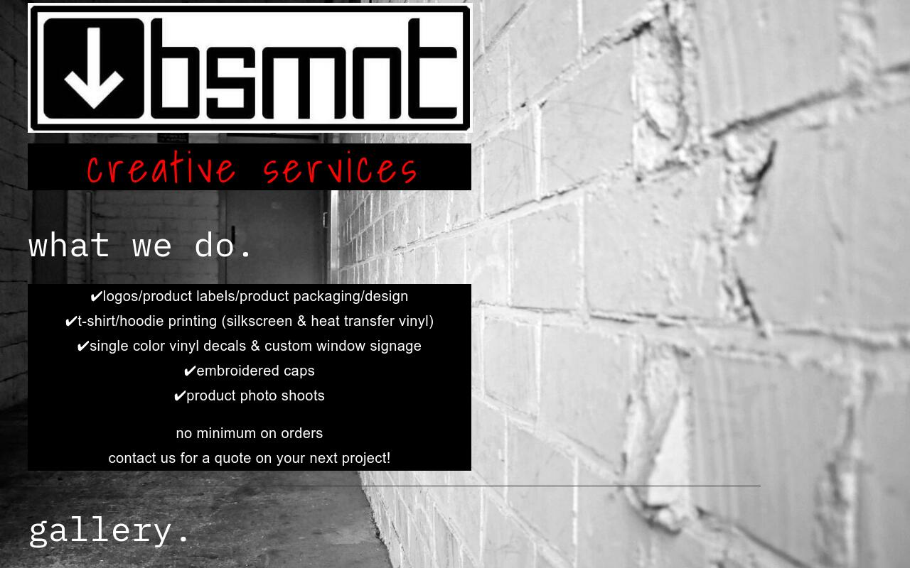bsmnt brand